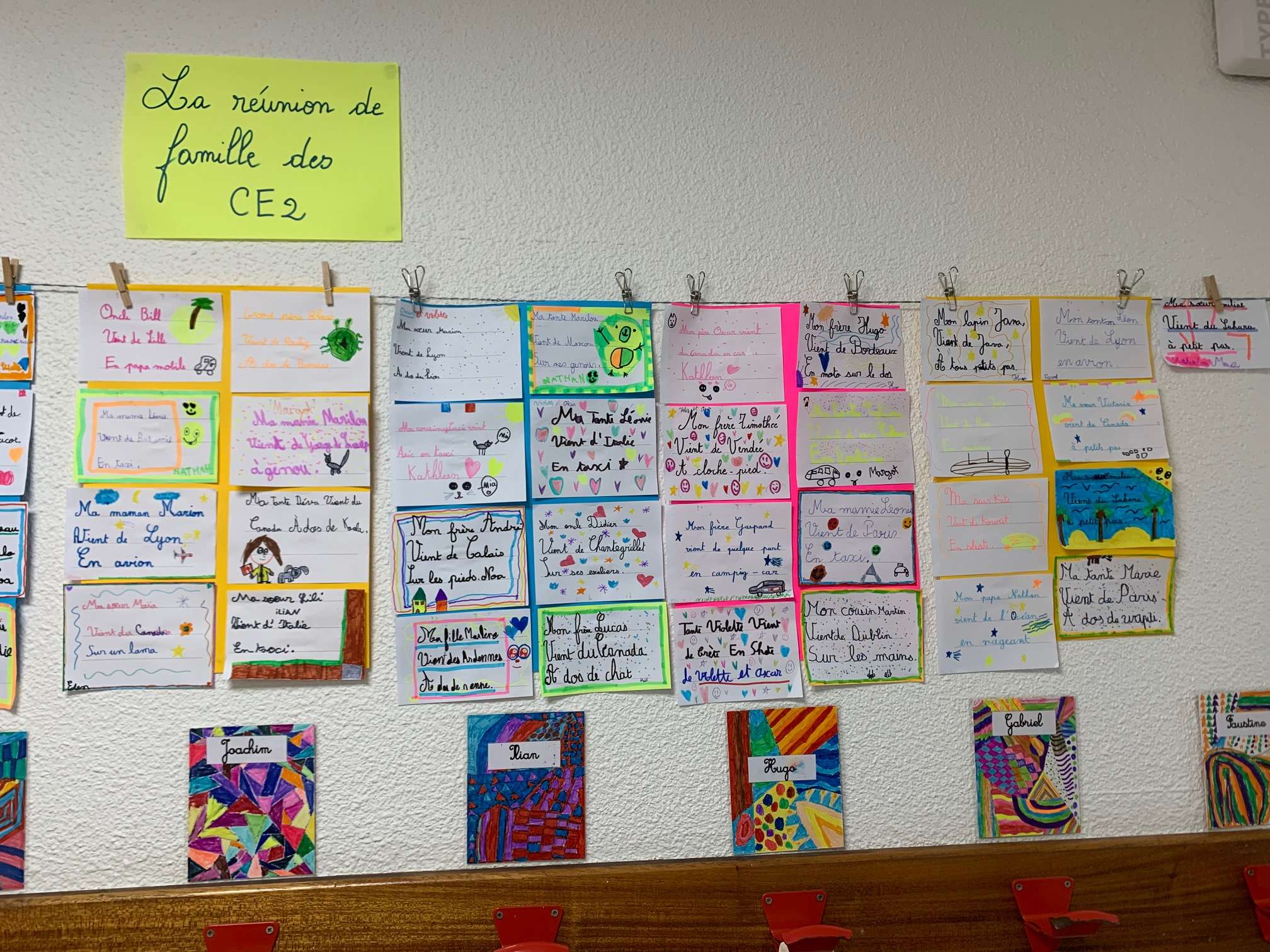 Le projet "Poésie" des CE2 - La Favorite